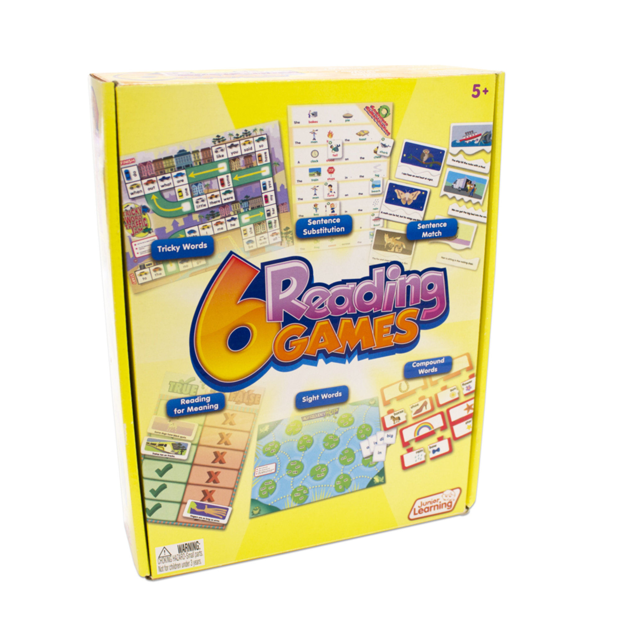 Junior Learning Reading Games - Set Of 6 Different Games - Wayfair Canada