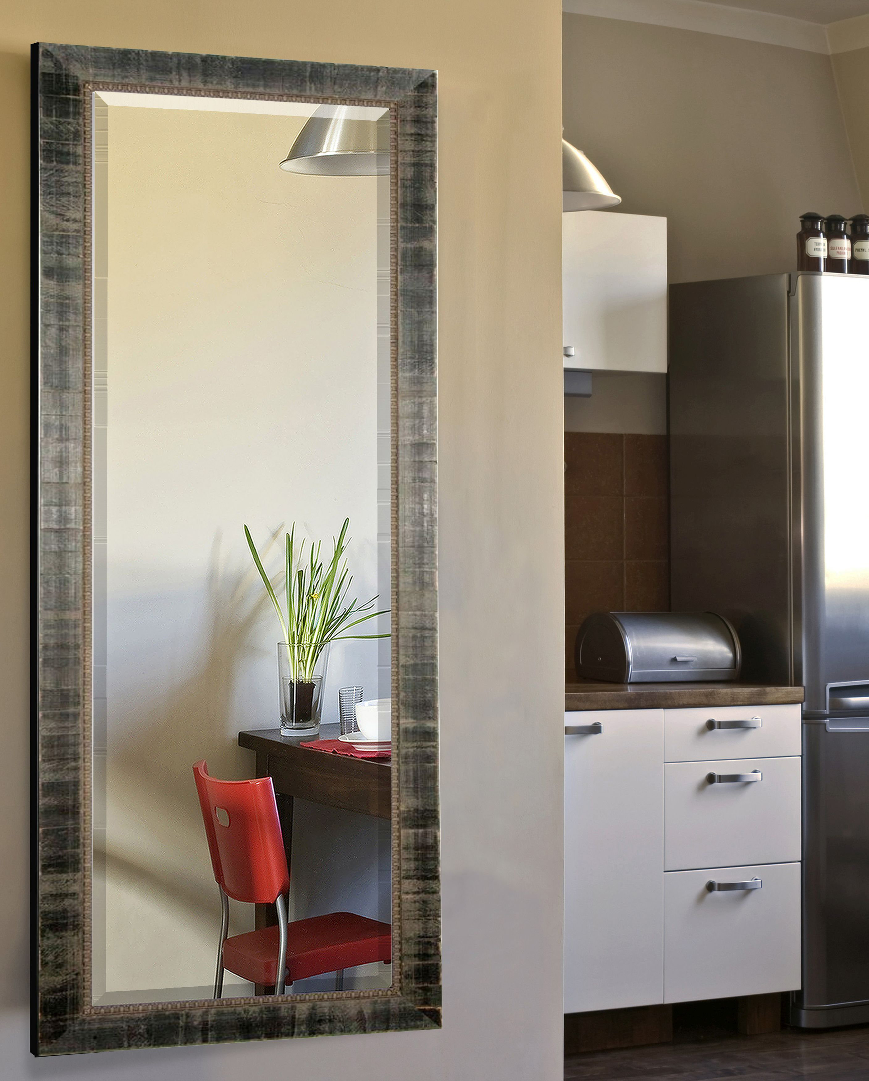 Williston Forge Tuscan Tribeca Traditional Full Length Mirror | Wayfair