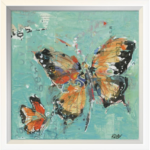 Bless international 'Monarch II' Kelli Day Print on Canvas - Wayfair Canada