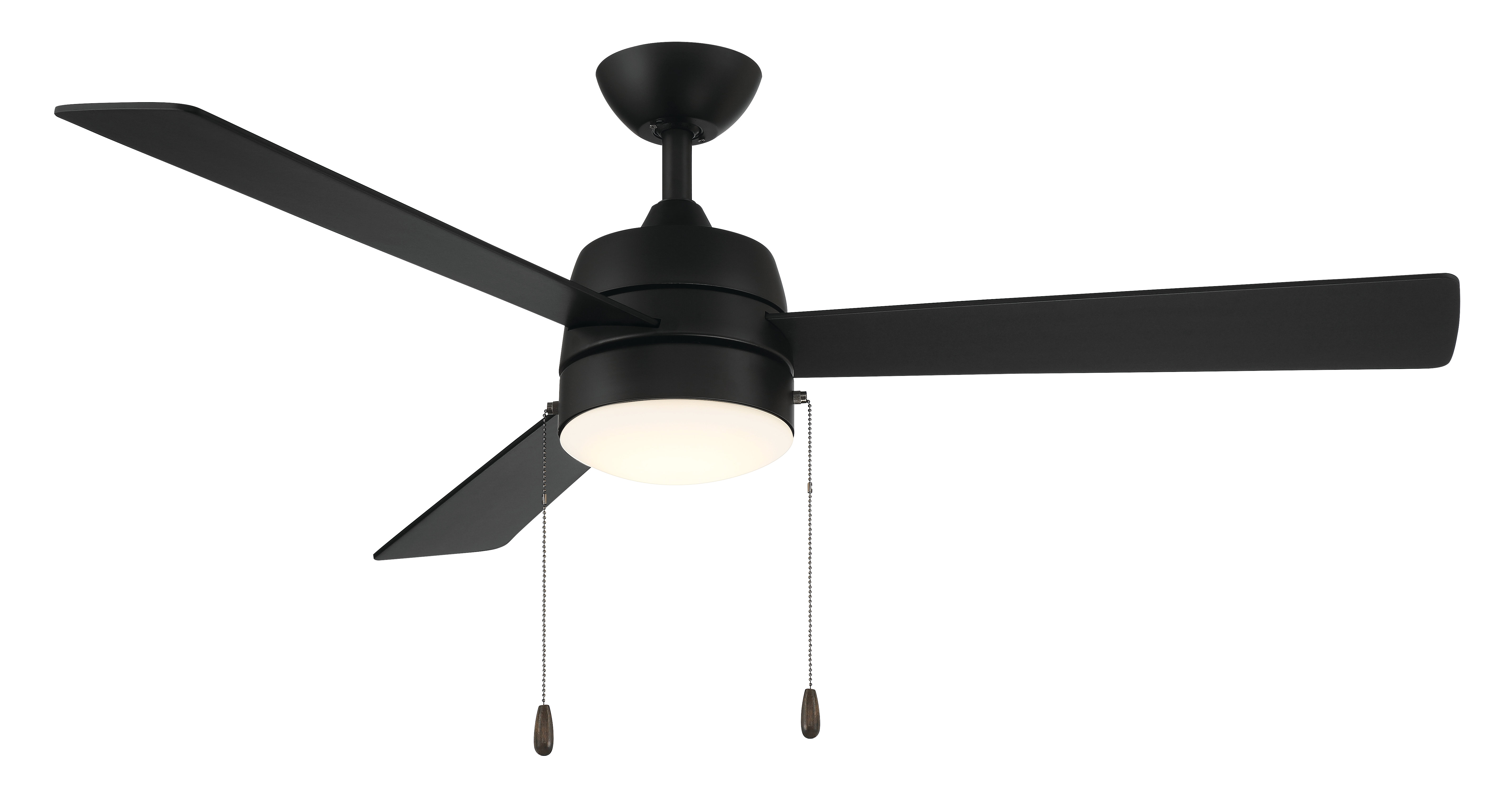 Brayden Studio Nolan 52" Pull Chain Ceiling fan with Dimmable LED from ...
