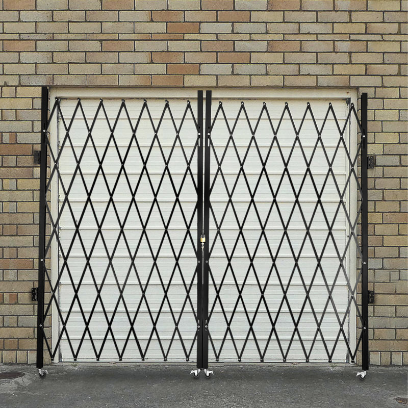 FRONG Double-Folding Metal Security Gate | Wayfair