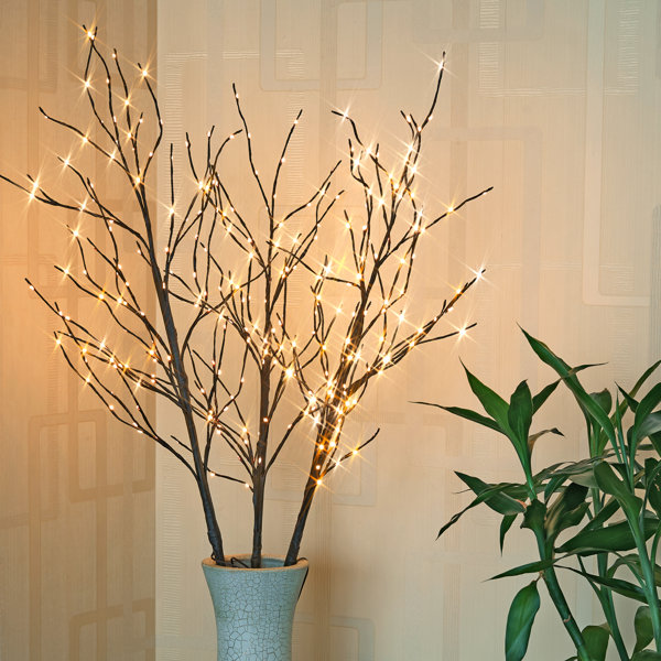 Lightshare Birch Willow Twig Lighted Trees & Branches & Reviews | Joss ...