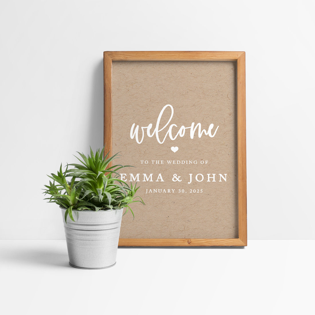 Koyal Wholesale Paper Wedding Welcome Sign - Wayfair Canada