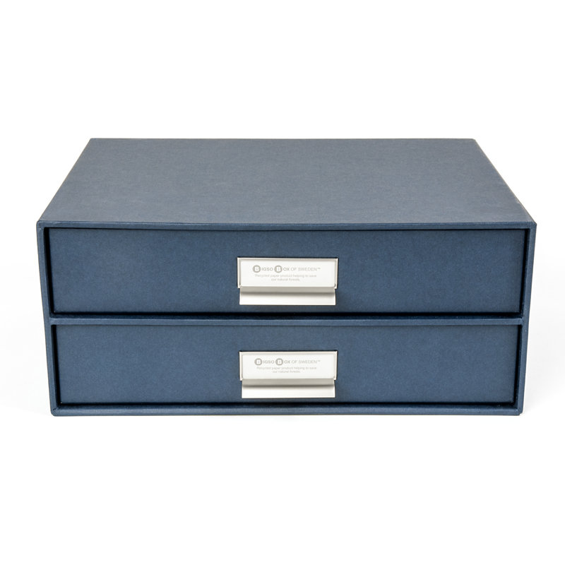 Bigso Birger 2 Drawer Desk Organizer & Reviews | Wayfair