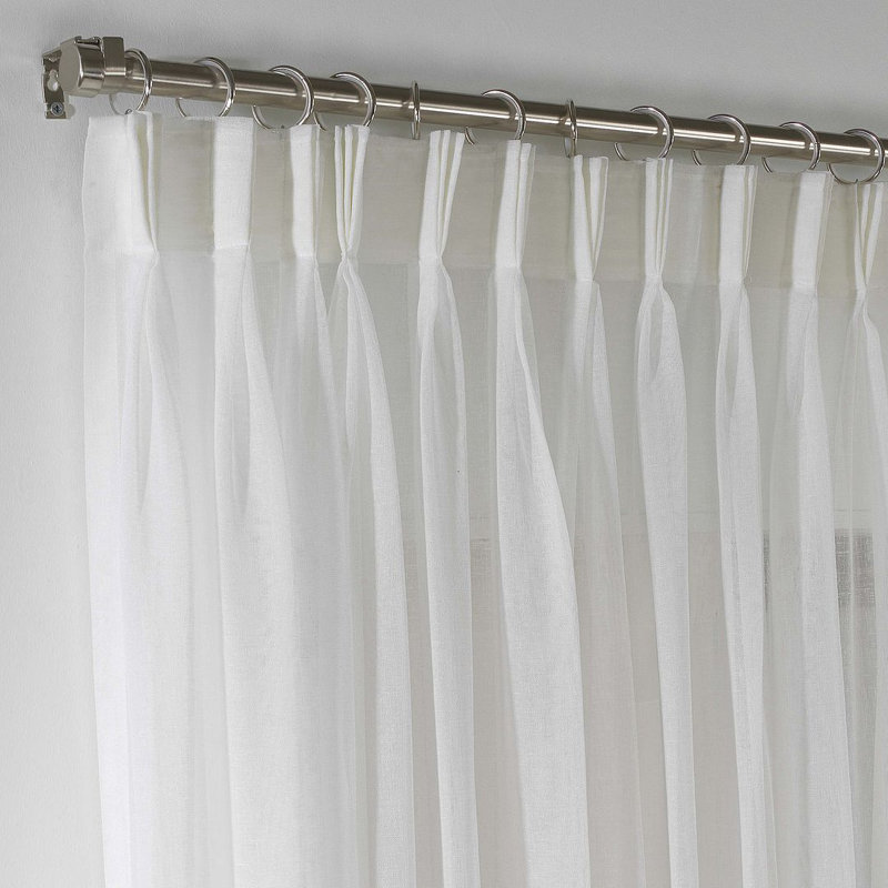 Lilijan Home & Curtain Triple Pinch Pleated Extra Long and Extra Wide ...