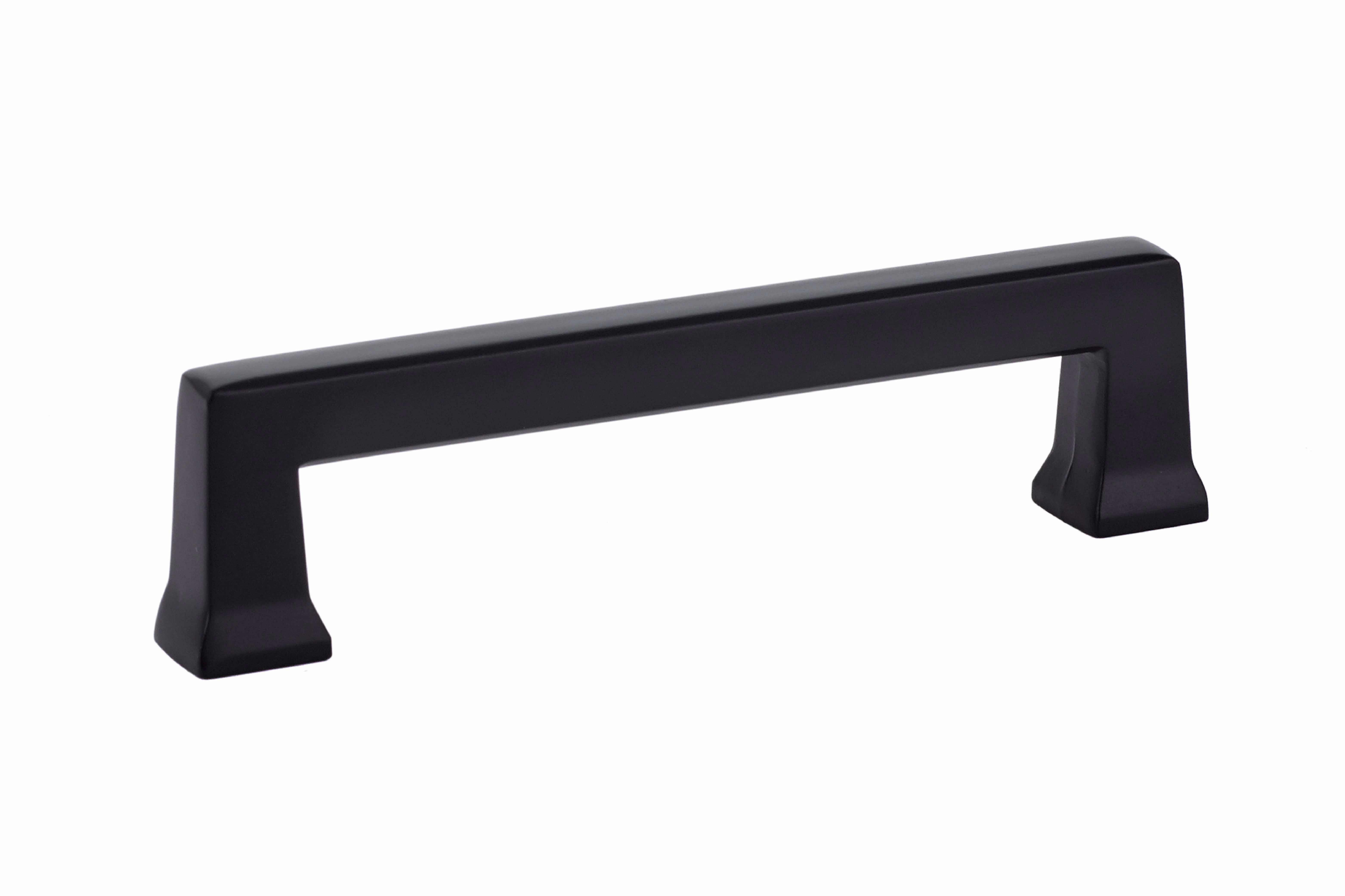 Emtek Alexander Cabinet Pull 4" Center-to-Center, Flat Black | Wayfair