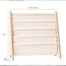 3 Sprouts - Book Shelf - Kids Book Rack Organizer - Baby Room Bookcase ...
