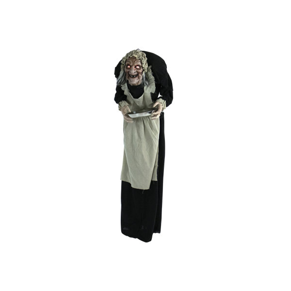 Haunted Hill Farm 60 In. Life-Size Halloween Animatronic, Scary Talking ...