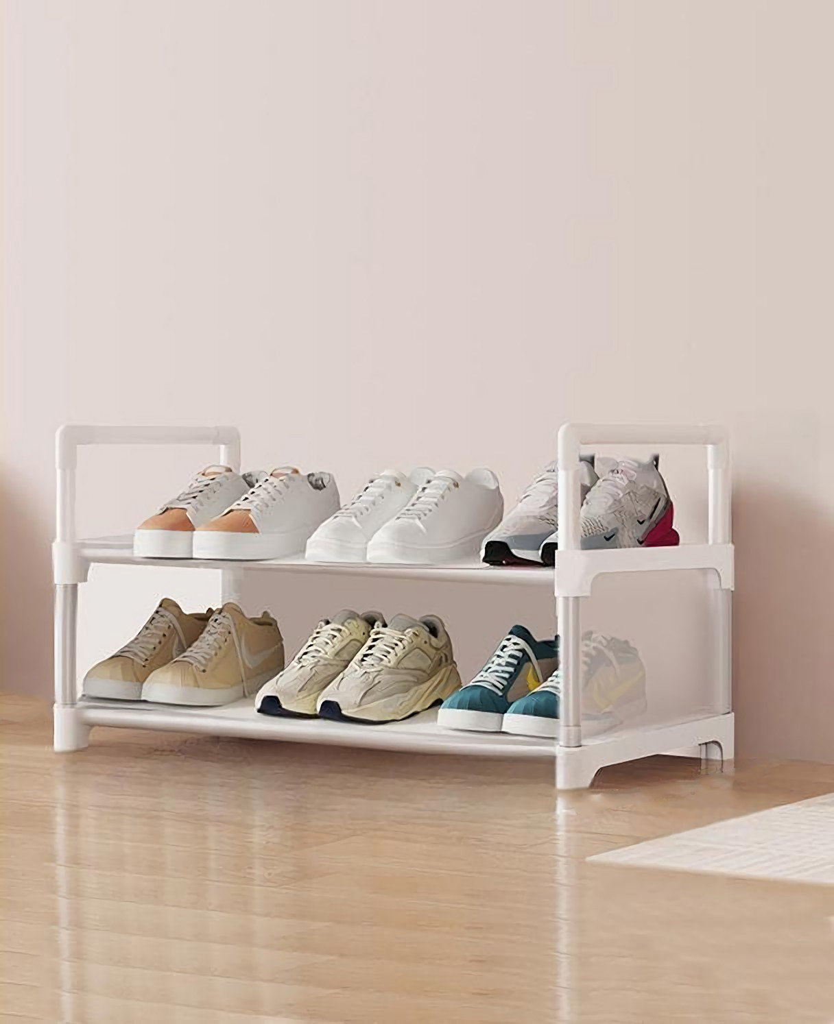 Latitude Run® Space-Saving Multi-Tier Shoe Rack – Large Capacity And ...