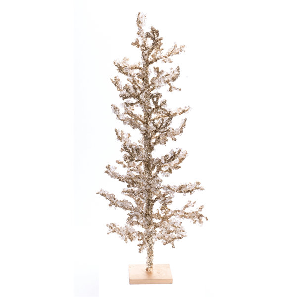 The Holiday Aisle® Icy Jeweled Twig Tree 24" & Reviews | Wayfair