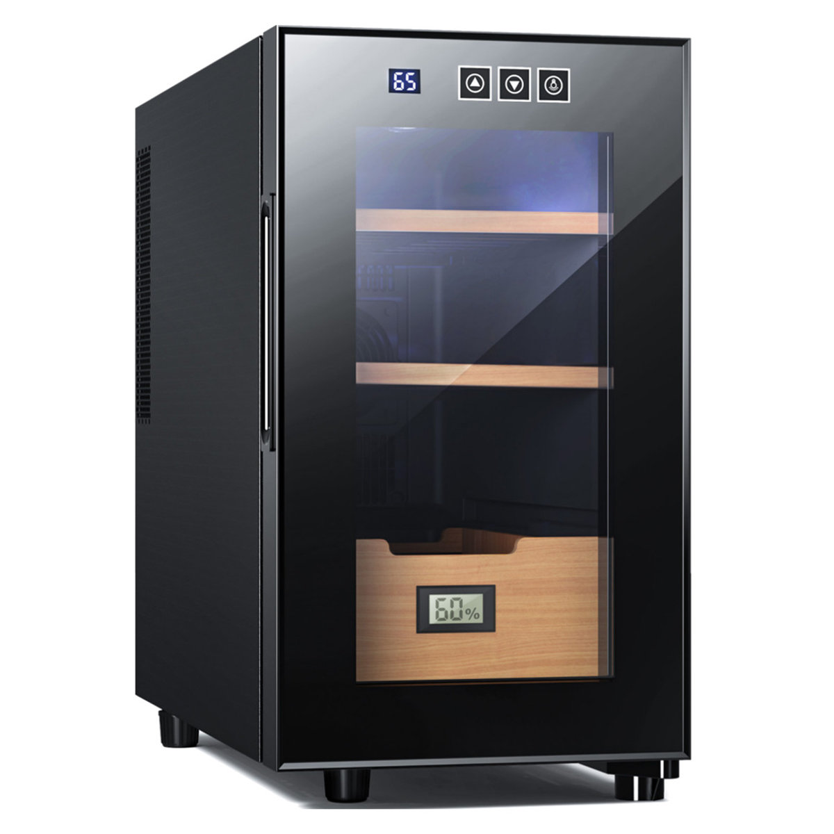 Prep & Savour Bartol 23L Electric Cigar Humidors with Cooler for 150 ...