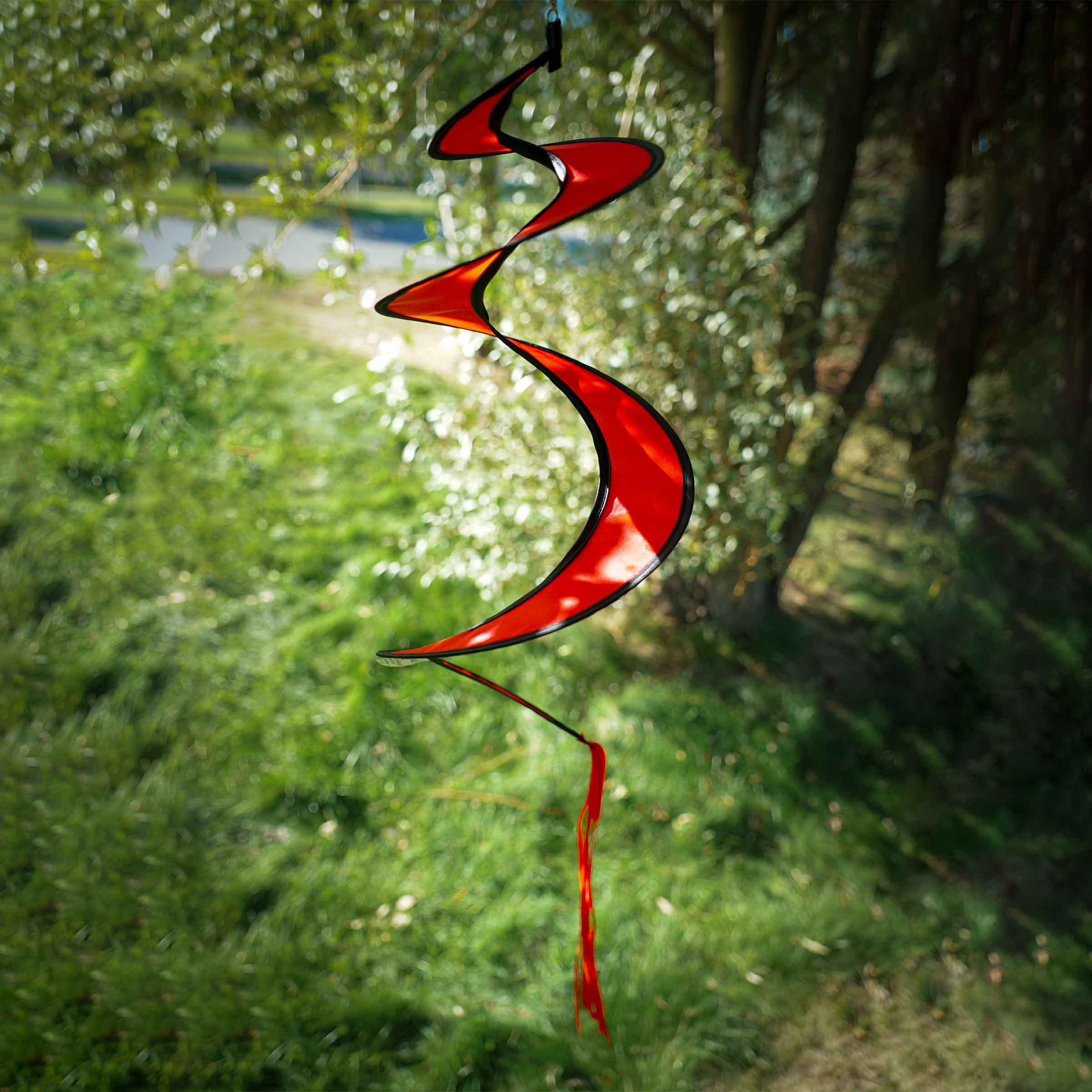 In The Breeze Red Twister Tail | Wayfair