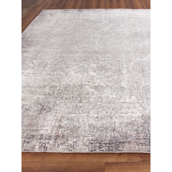 Exquisite Rugs Fine Pure Silk Hand Knotted Silk Rug | Wayfair