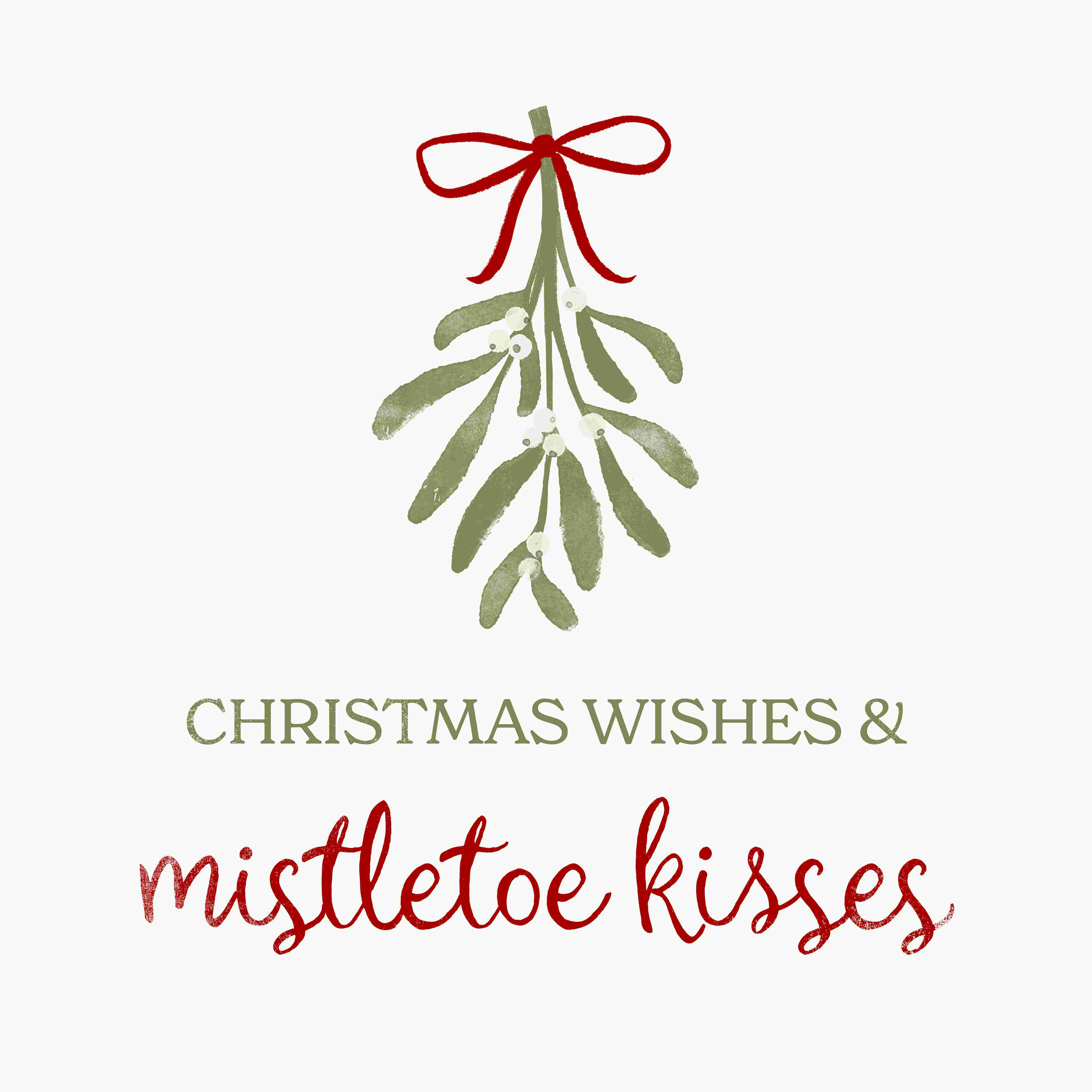 The Holiday Aisle® Mistletoe Wishes II by Victoria Barnes - Wrapped ...