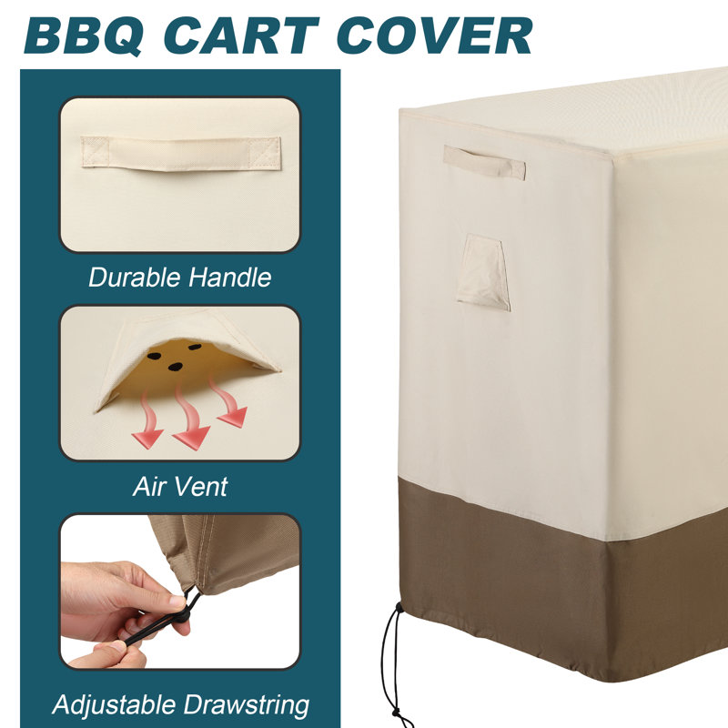 Arlmont & Co. Outdoor Prepare Table Cover,Kitchen Island Cover | Wayfair