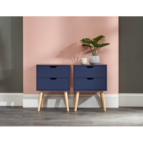 Blue Bedside Tables You'll Love | Wayfair.co.uk