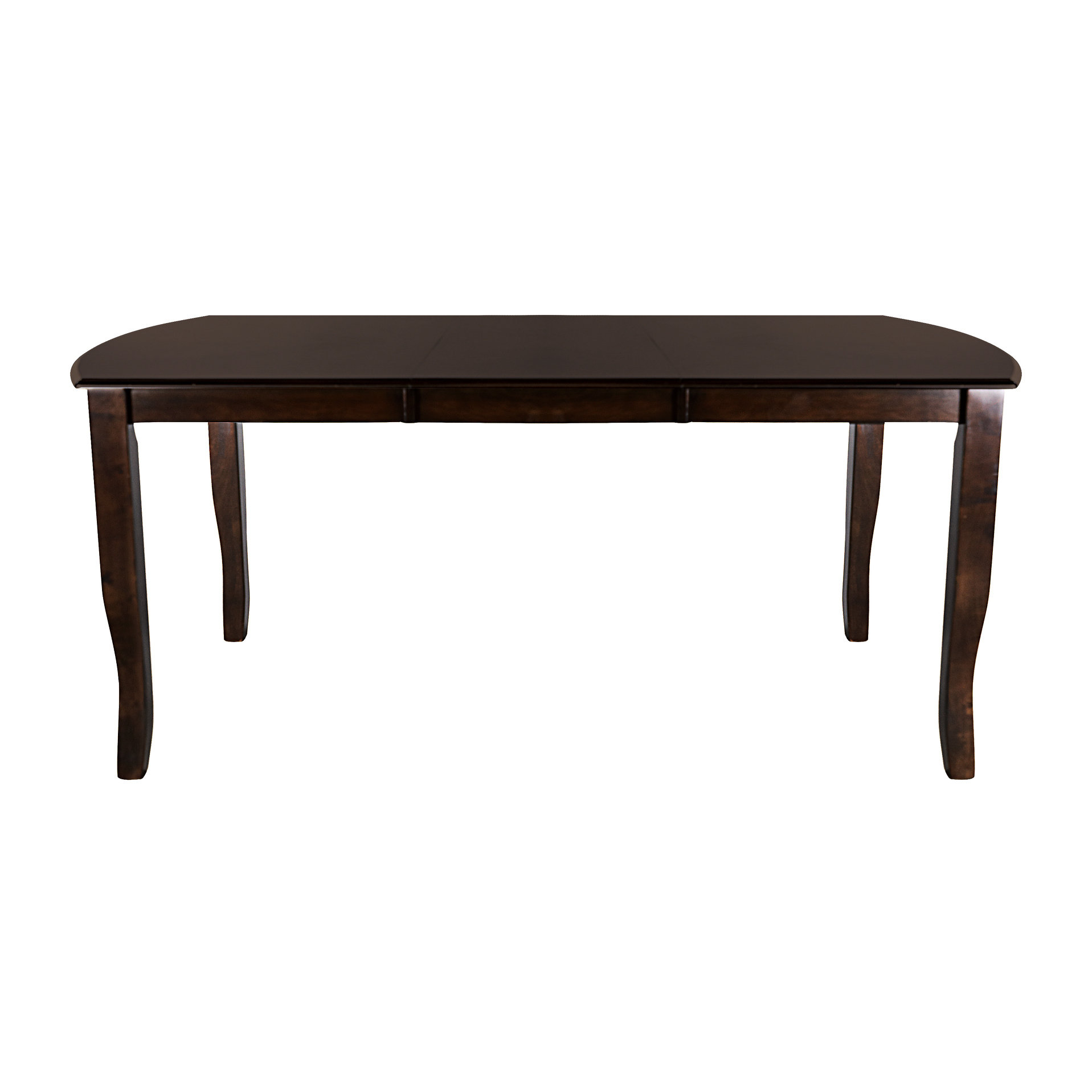 Alcott Hill Traditional Style Dining Table With Mango Veneer & Dark ...