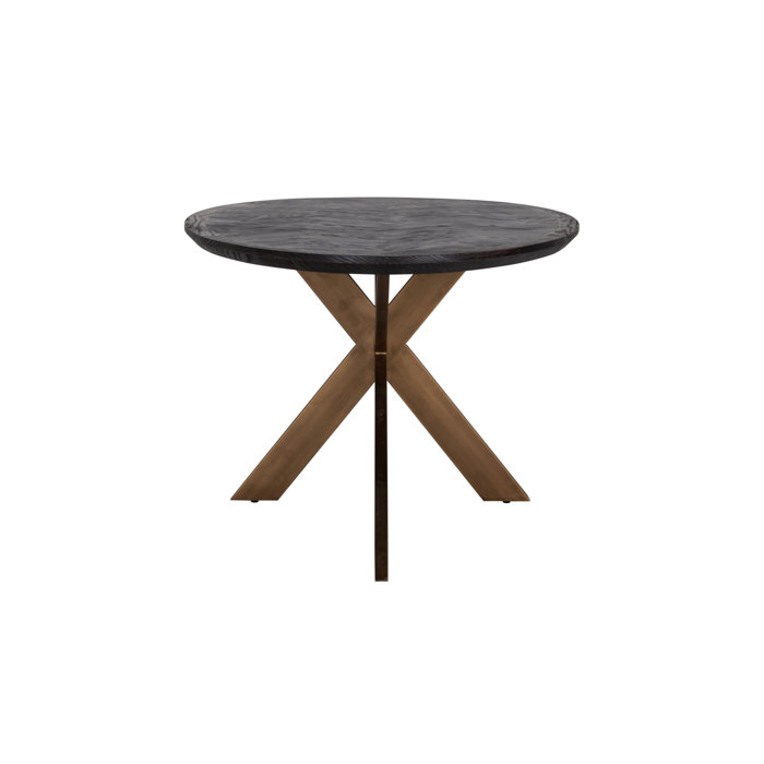 OROA Blackbone Oval Solid Wood Top Dining Table | Wayfair