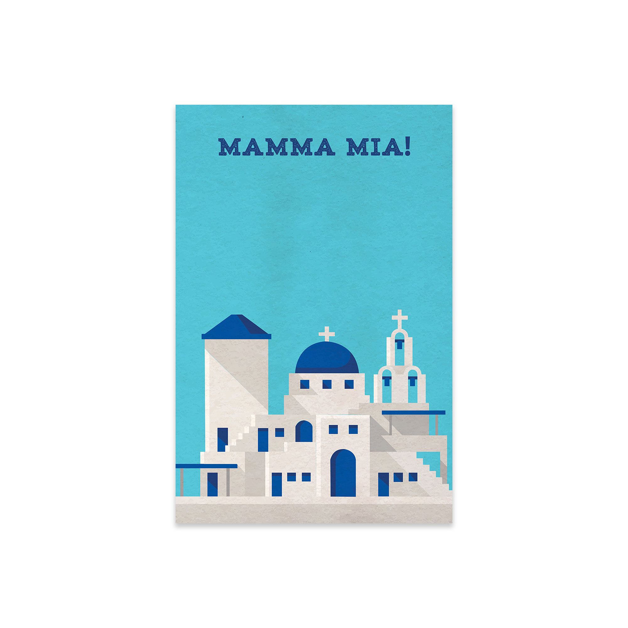 iCanvas Mamma Mia! - No Frame Painting | Wayfair