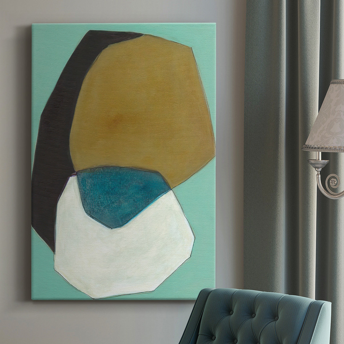 Wexford Home Boulder I Premium Gallery Wrapped Canvas - Ready To Hang ...