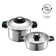 Karaca Quick And Safe 2-Piece Stainless Steel Induction Pressure Cooker ...