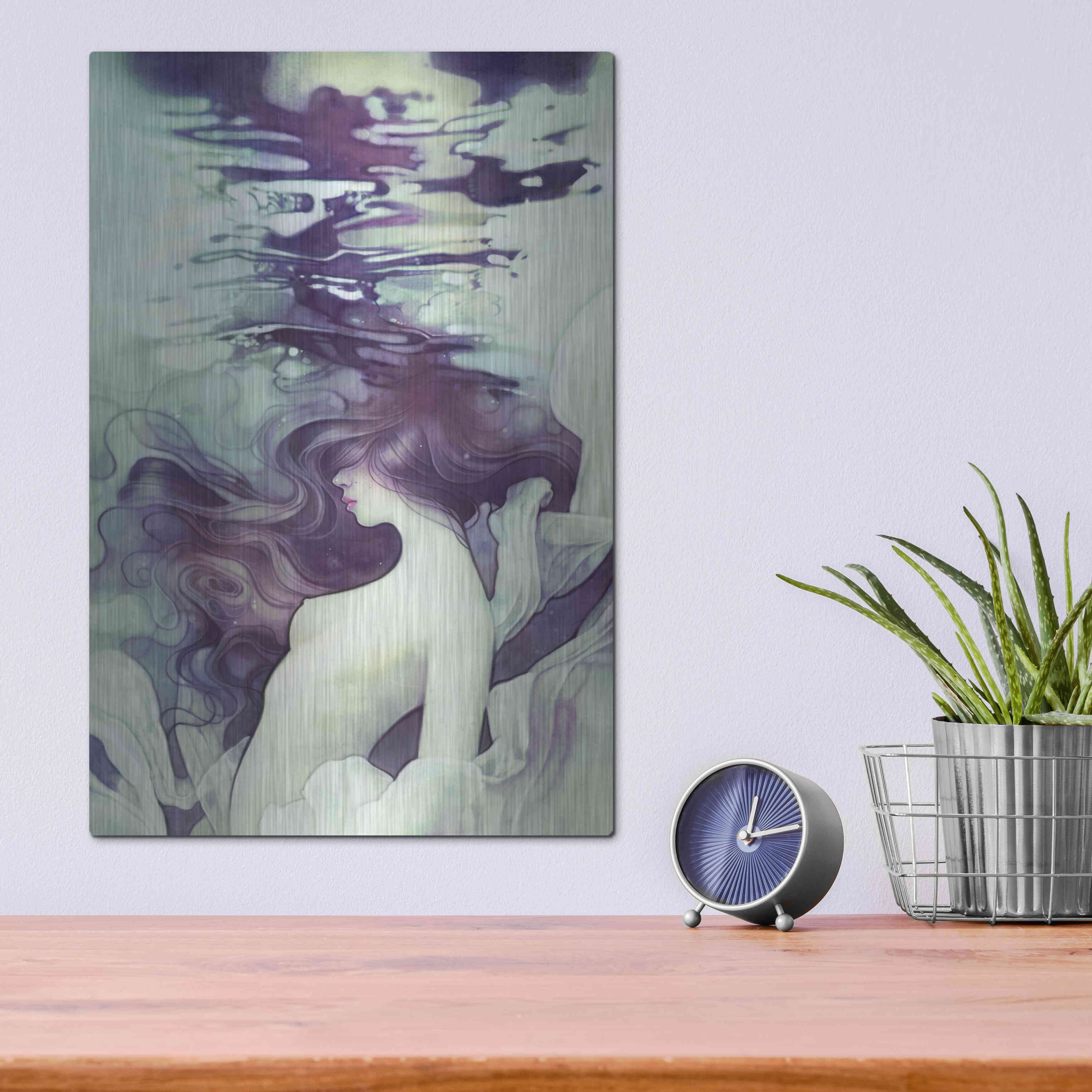 Luxe Metal Art 'Drift' by Anna Ditman, Metal Wall | Wayfair