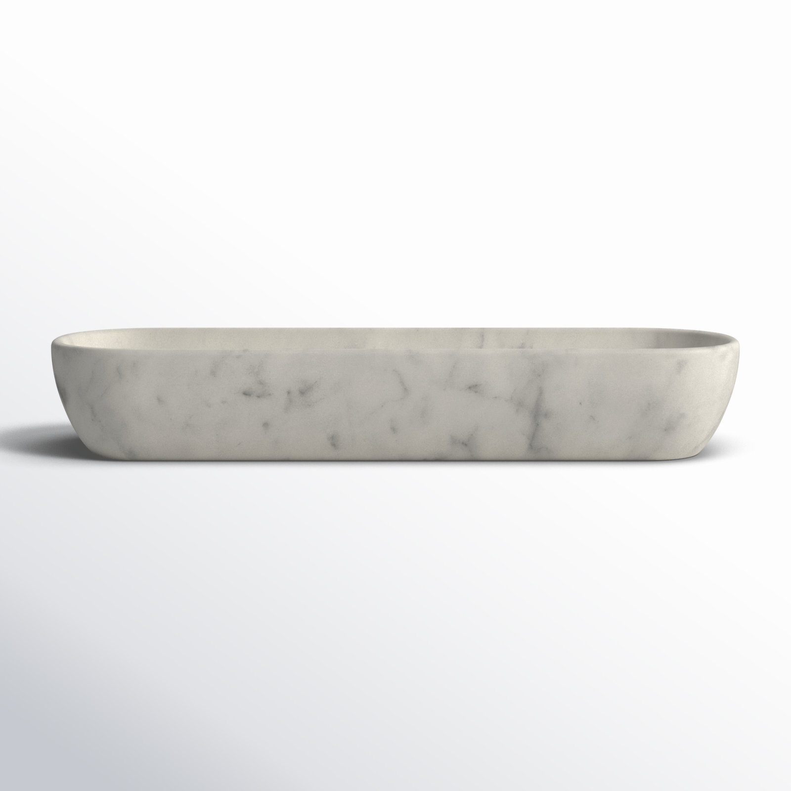 AllModern Matheson Marble Oval Decorative Bowl & Reviews | Wayfair