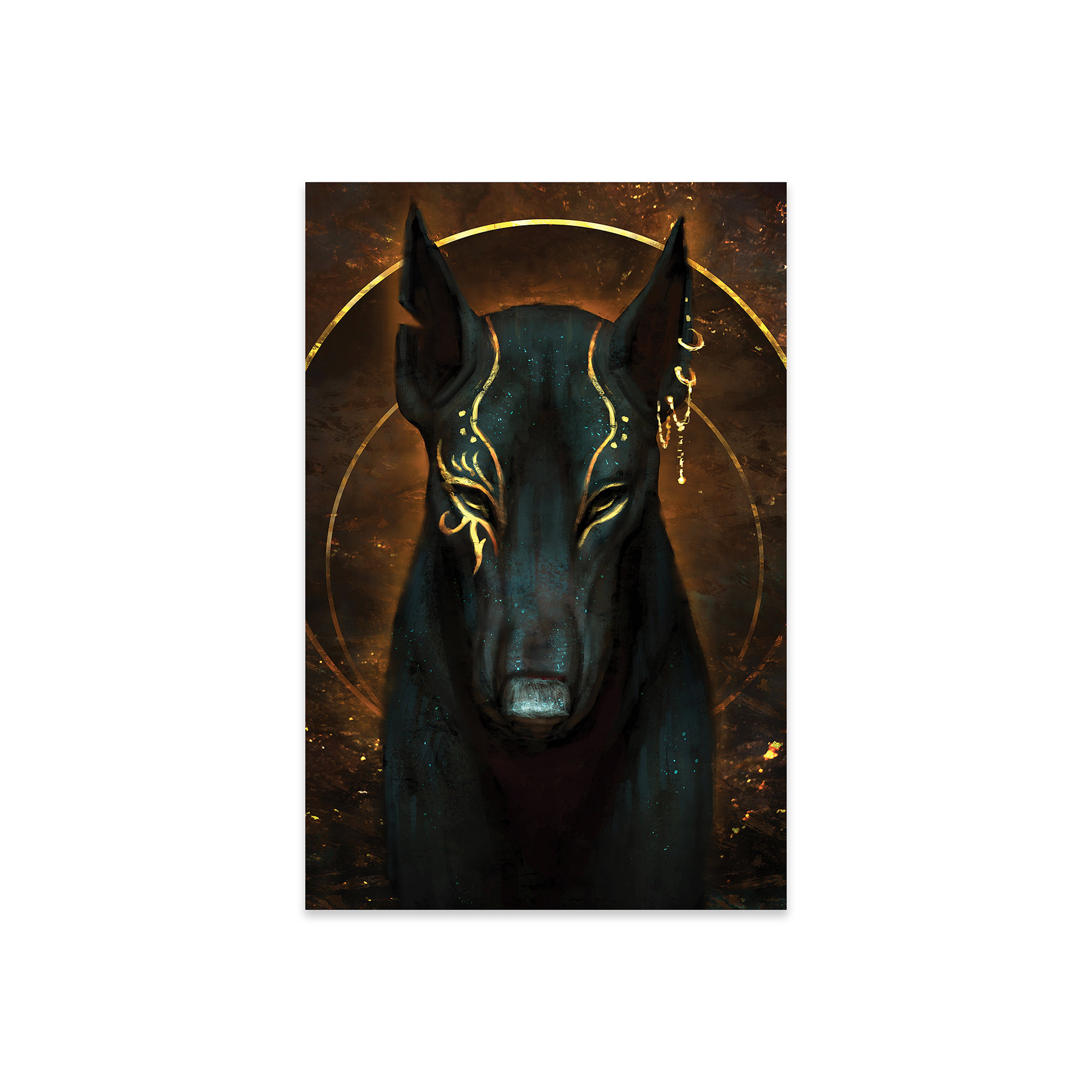Dakota Fields Anubis Print On Acrylic Glass - Wayfair Canada