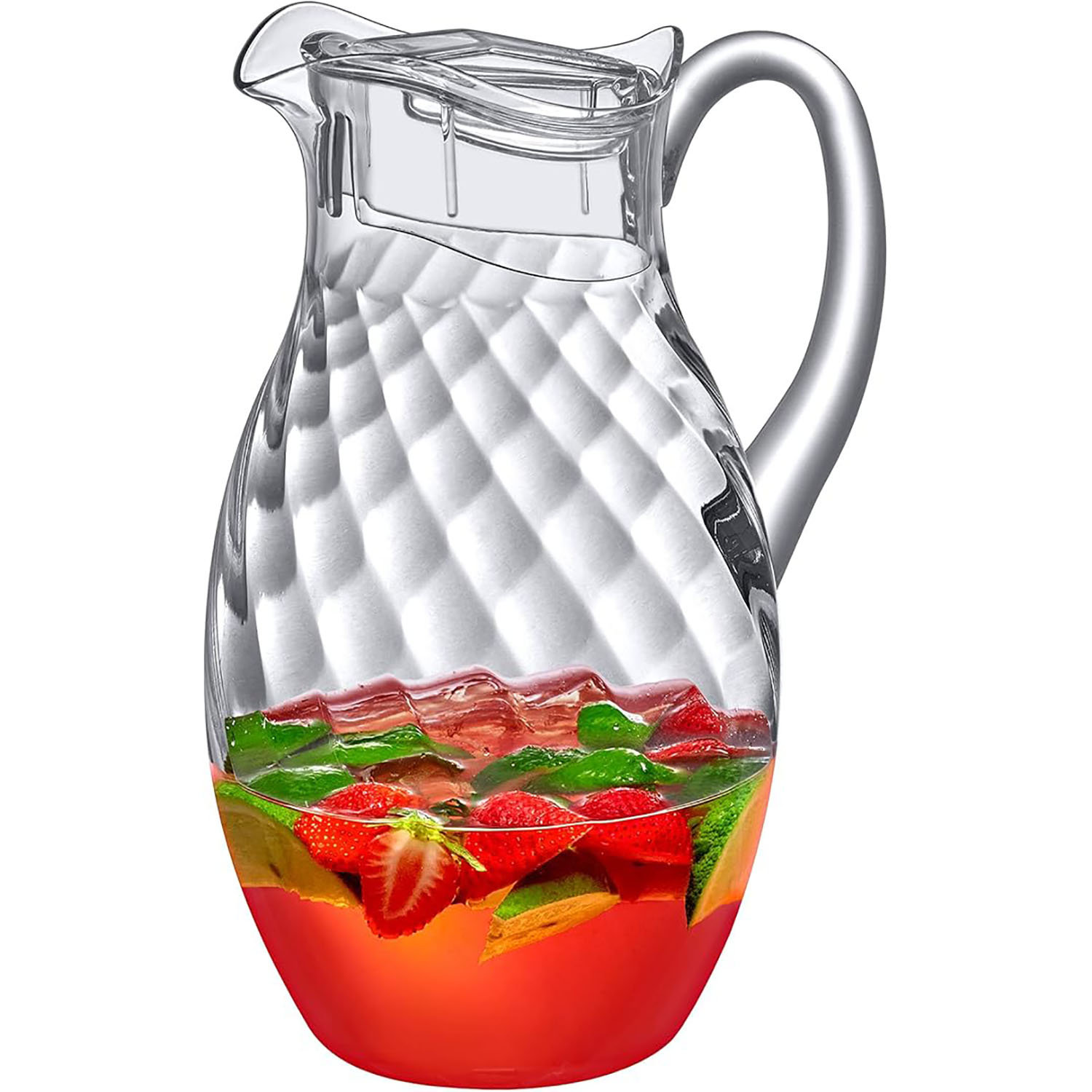 Latitude Run® Bubbly Whirly Grand - Plastic Pitcher (96 Oz, 3 Quart ...
