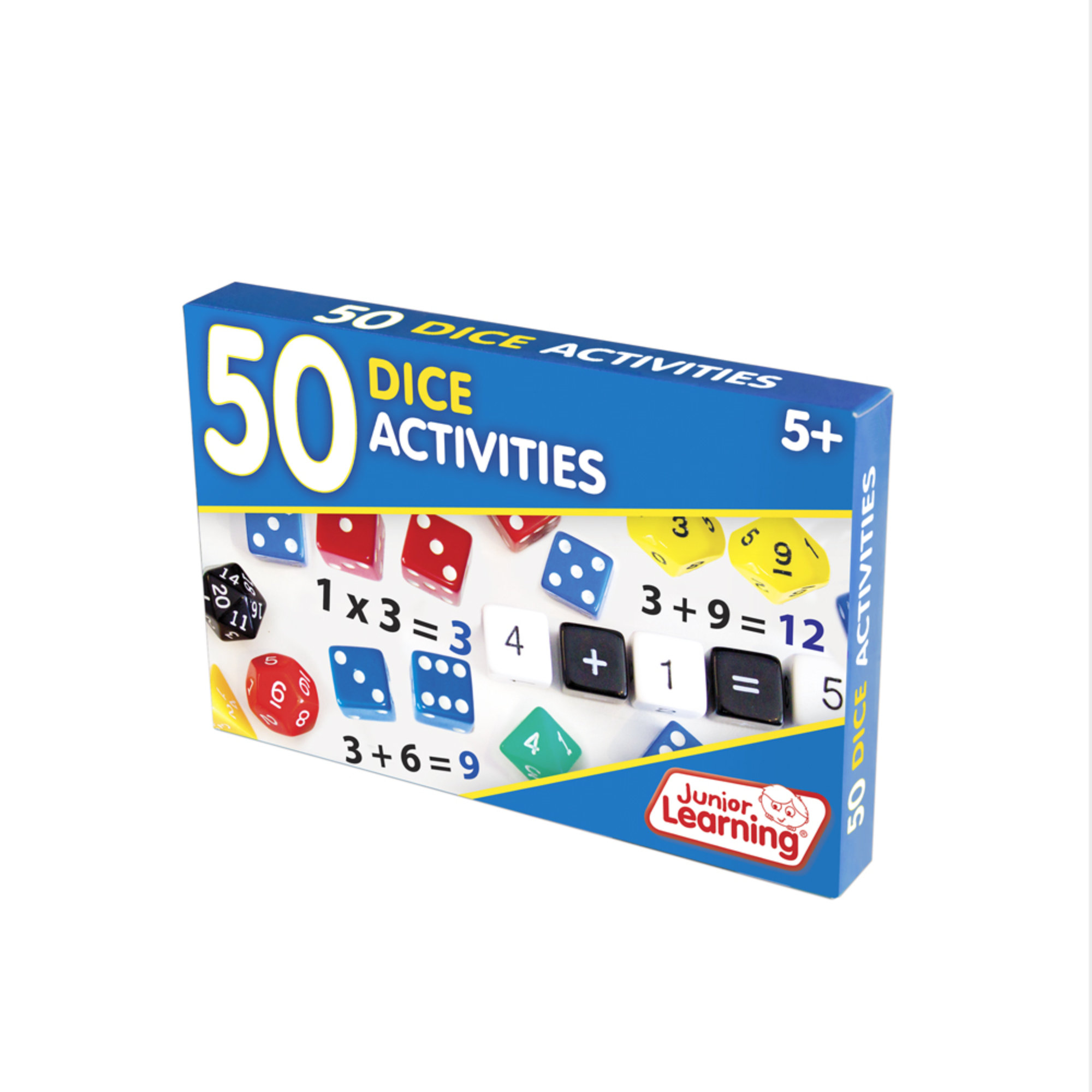 Junior Learning 50 Dice Activities Learning Game | Wayfair