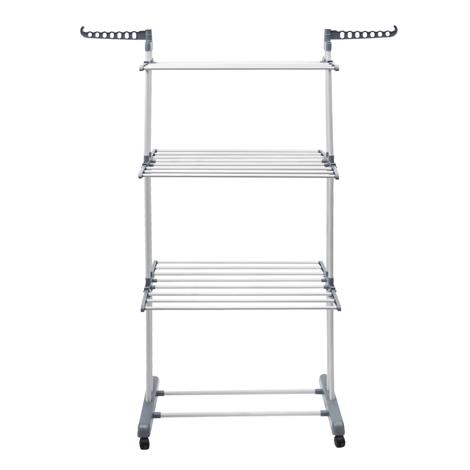 Rebrilliant 4-Tier Clothes Drying Rack Folding Clothes Rail | Wayfair