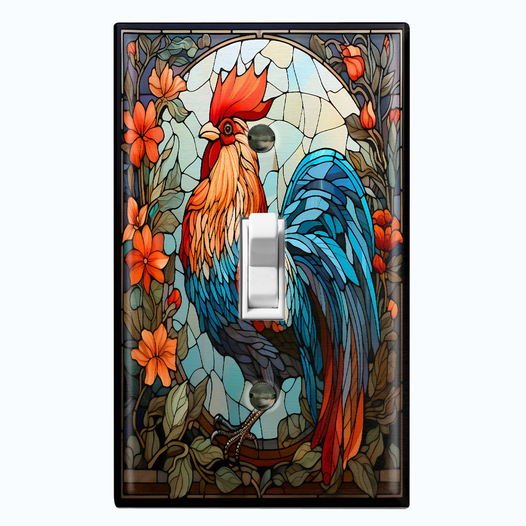 WorldAcc Nature Themed 1 - Gang Wall Plate | Wayfair