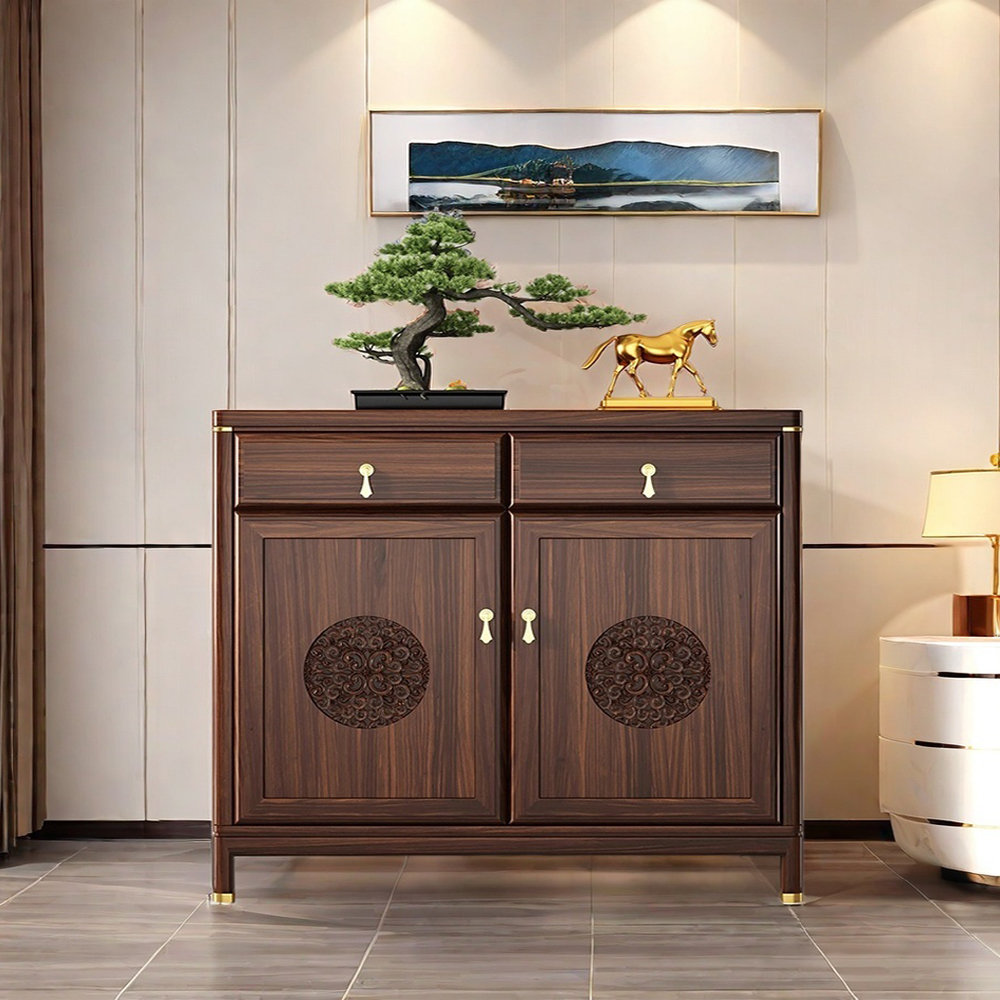 Ruthber Solutions New Chinese Style Solid Wood Sideboard | Wayfair