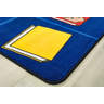 Carpets for Kids Reading By The Book Tufted Premium Classroom Blue Area ...