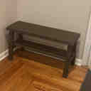 Gracie Oaks Minoo Solid Wood Shelves Storage Bench & Reviews | Wayfair