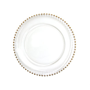 Wayfair | Glass Charger Plates| From $30 Until 11/20 | Wayfair