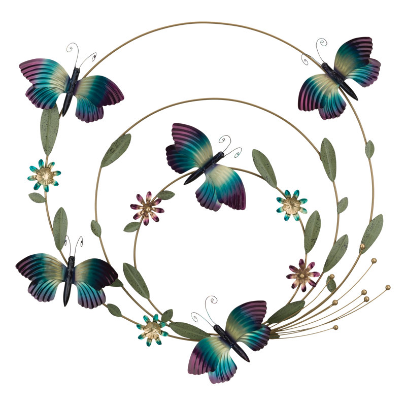 Regal Art & Gift Butterfly Circle of Life Wall Decor | Wayfair