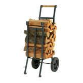 Rosalind Wheeler Croskey Steel Log Cart & Reviews | Wayfair