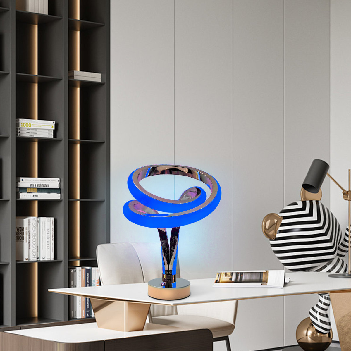 Wrought Studio™ Irbin RGB LED Novelty Table Lamp & Reviews | Wayfair