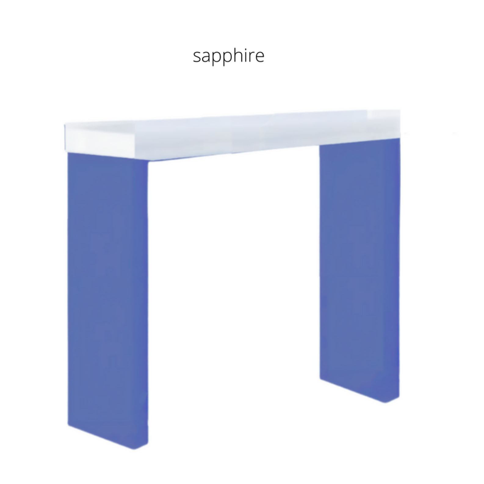 Clear Home Design Lucite 38'' Console Table | Wayfair