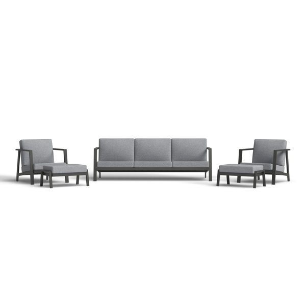 Pindall 5-Piece Deep Seating Set | Birch Lane