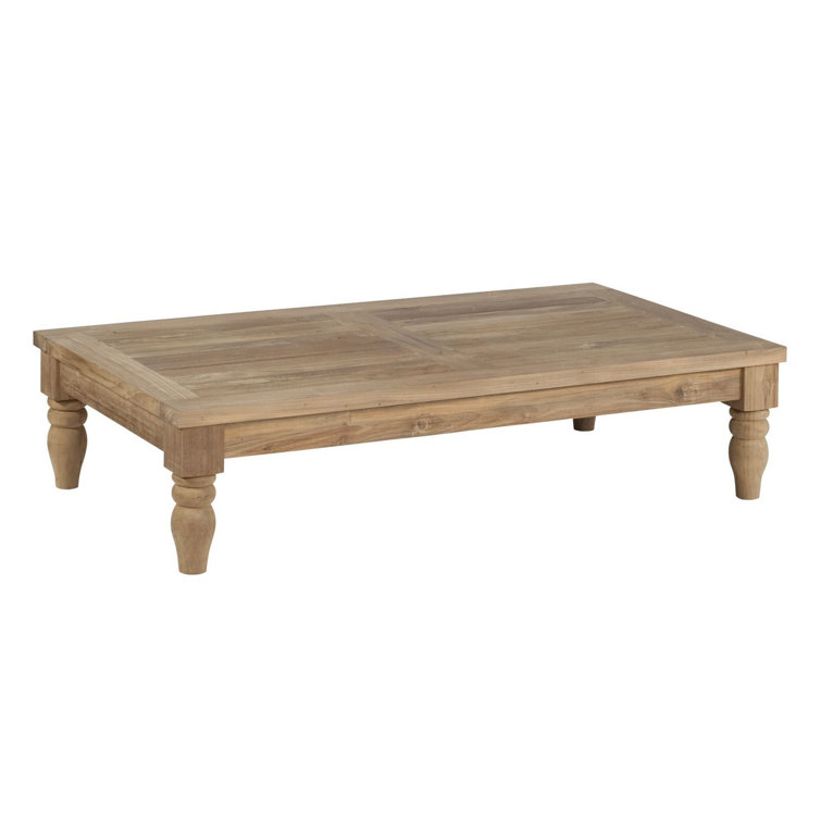 August Grove Ocheyedan Solid Wood 4 Legs Coffee Table | Wayfair.co.uk
