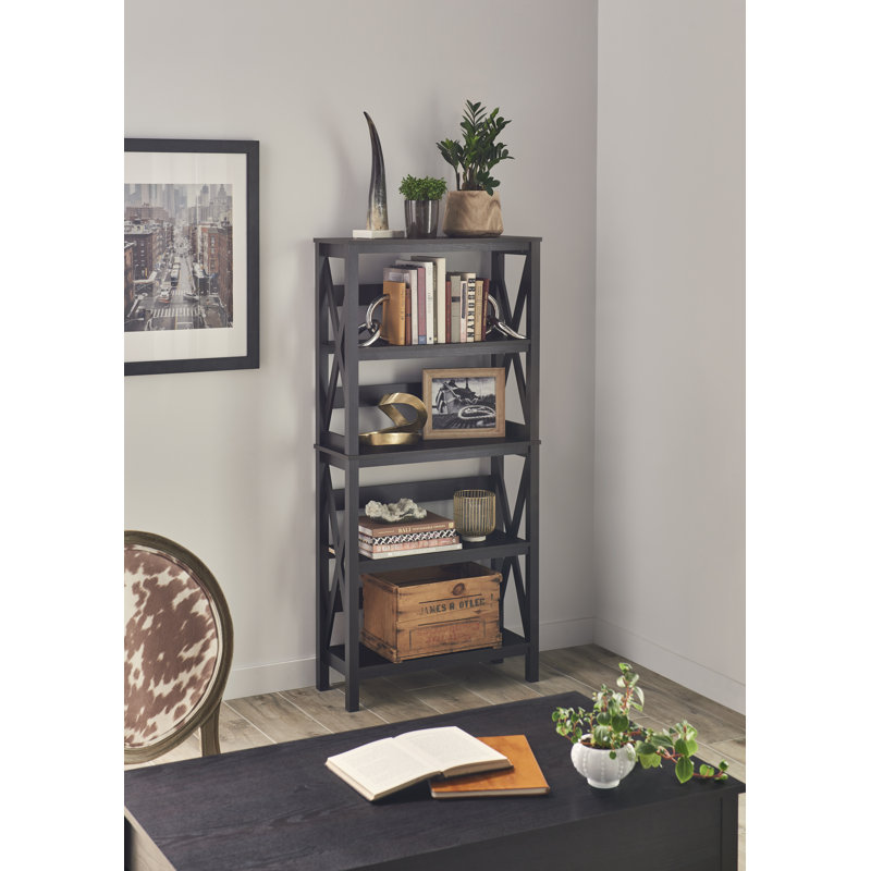 ClosetMaid X-Frame Furniture 63.43" H x 30" W Etagere Bookcase ...
