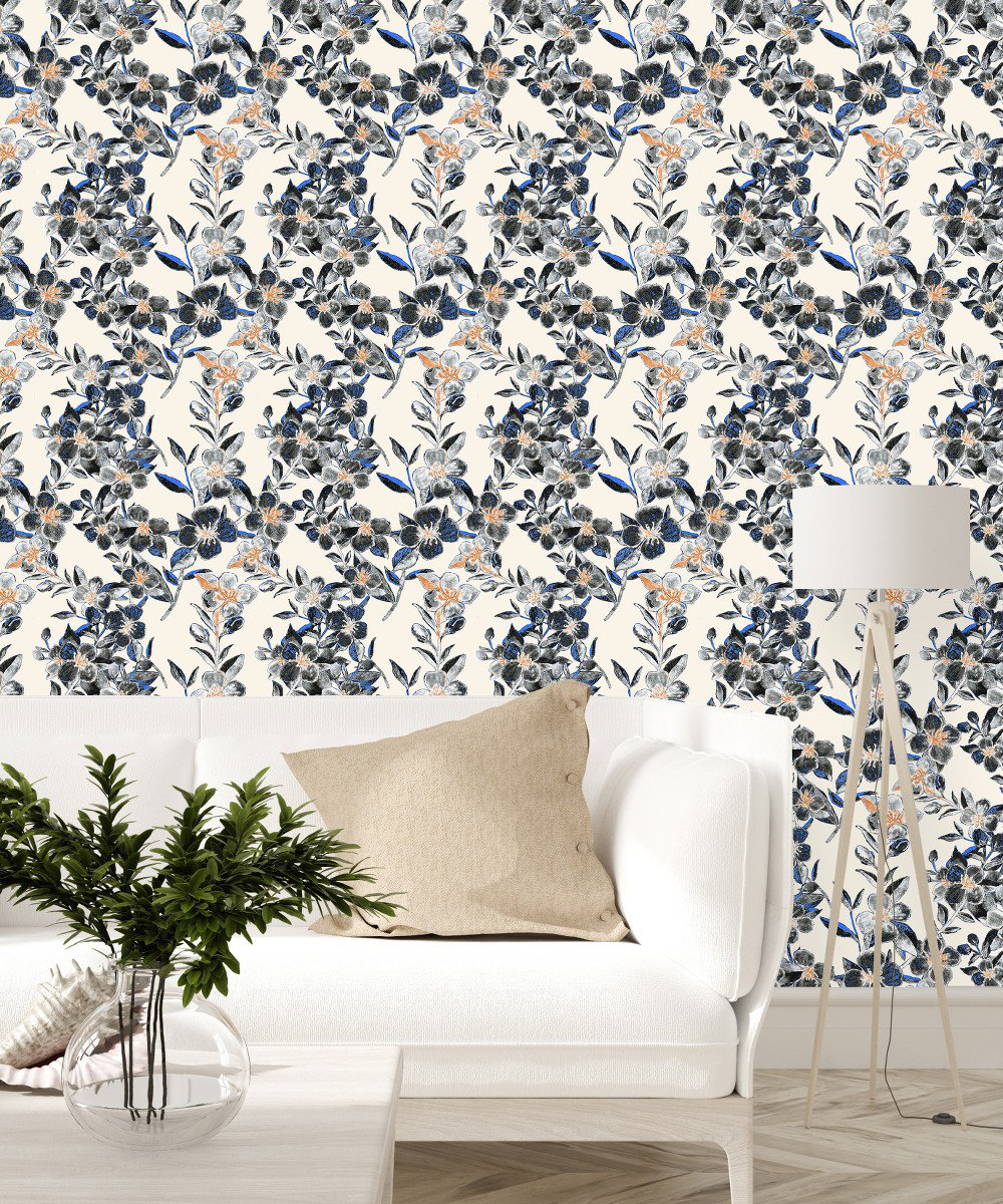 Red Barrel Studio Kenzi-Lee Floral Wallpaper - Wayfair Canada