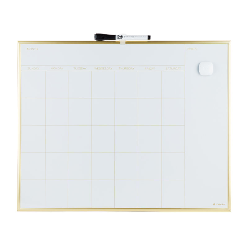 Symple Stuff Magnetic Calendar/Planner Whiteboard 20" x 16" & Reviews ...
