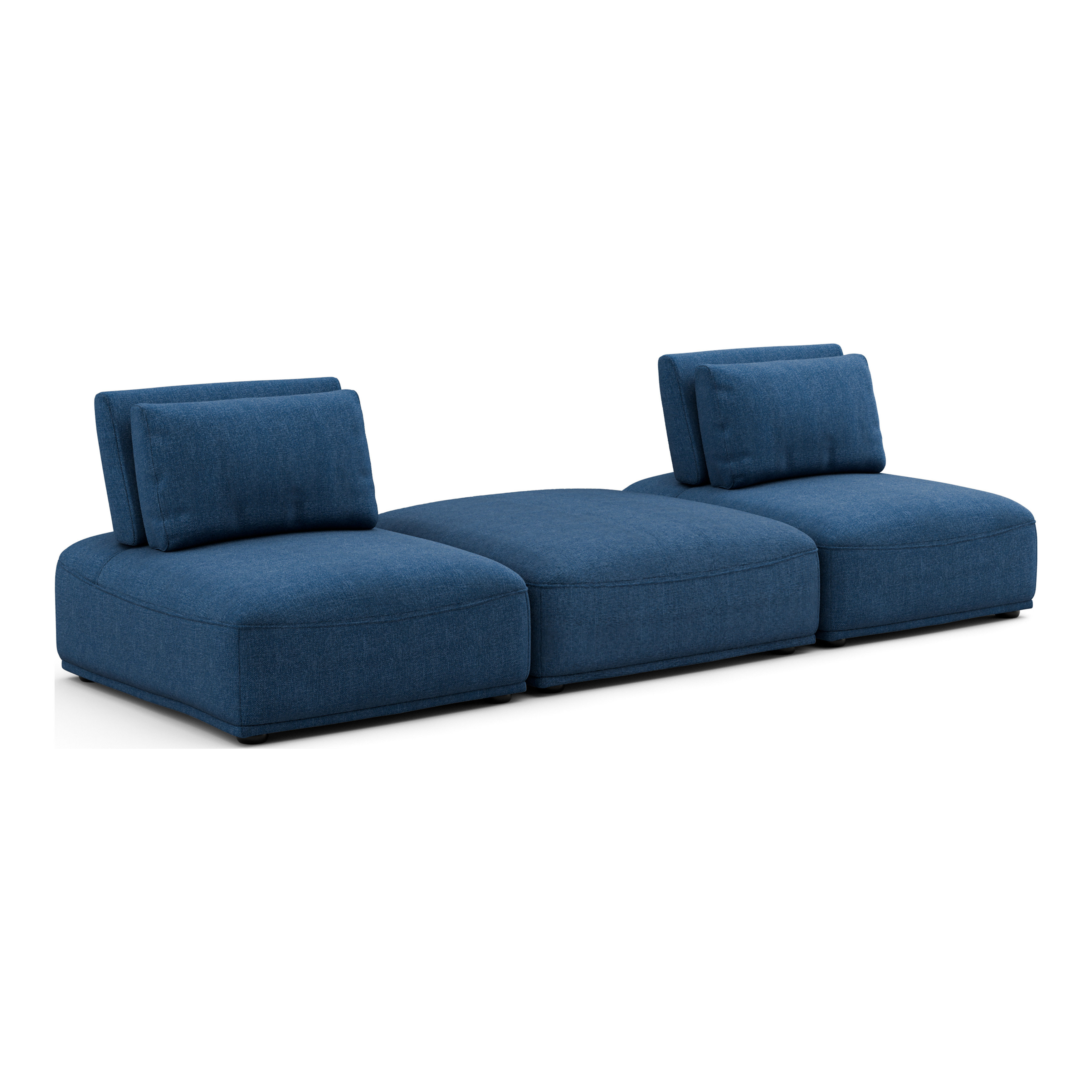 Latitude Run® Aukeem 3 - Piece Upholstered Sectional & Reviews | Wayfair