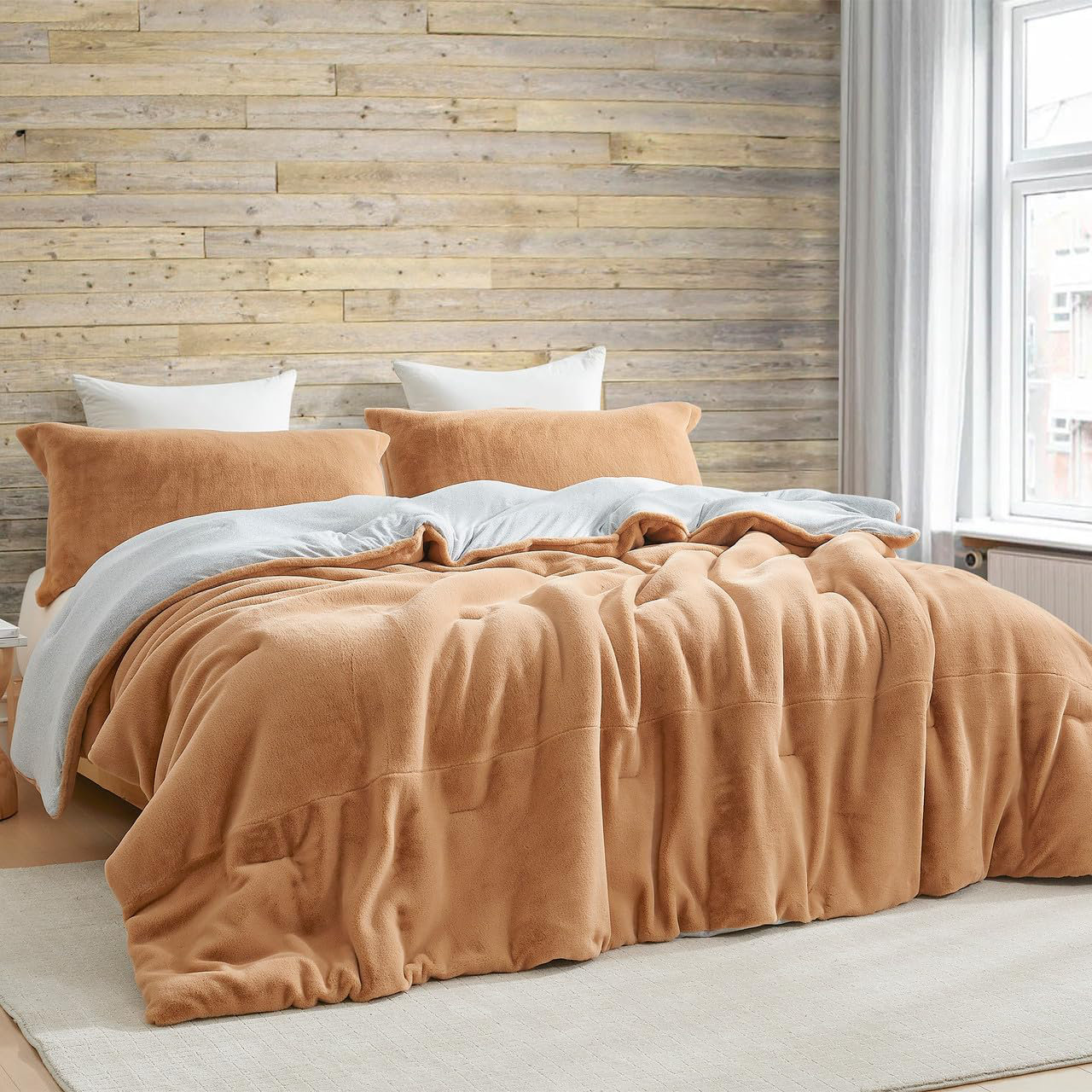 Byourbed Coma Inducer Chunky Sweater Copper Taupe Oversized Comforter ...