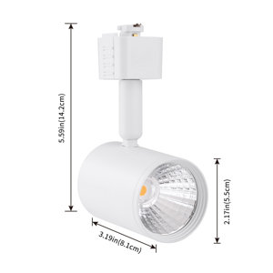 wohoda LED Track Lighting Head Compatible with J Type Track & Reviews ...