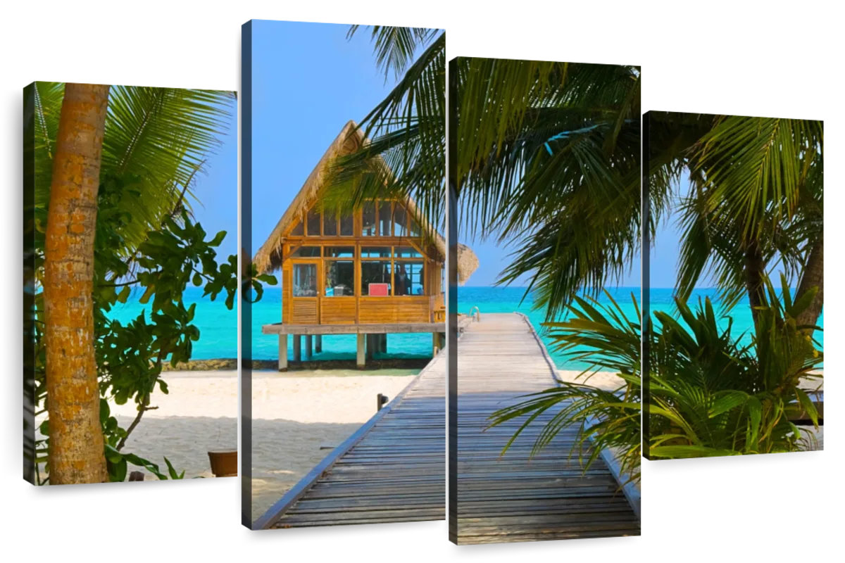 Beachcrest Home™ Gillard Tropical Gillard Ramp | Wayfair