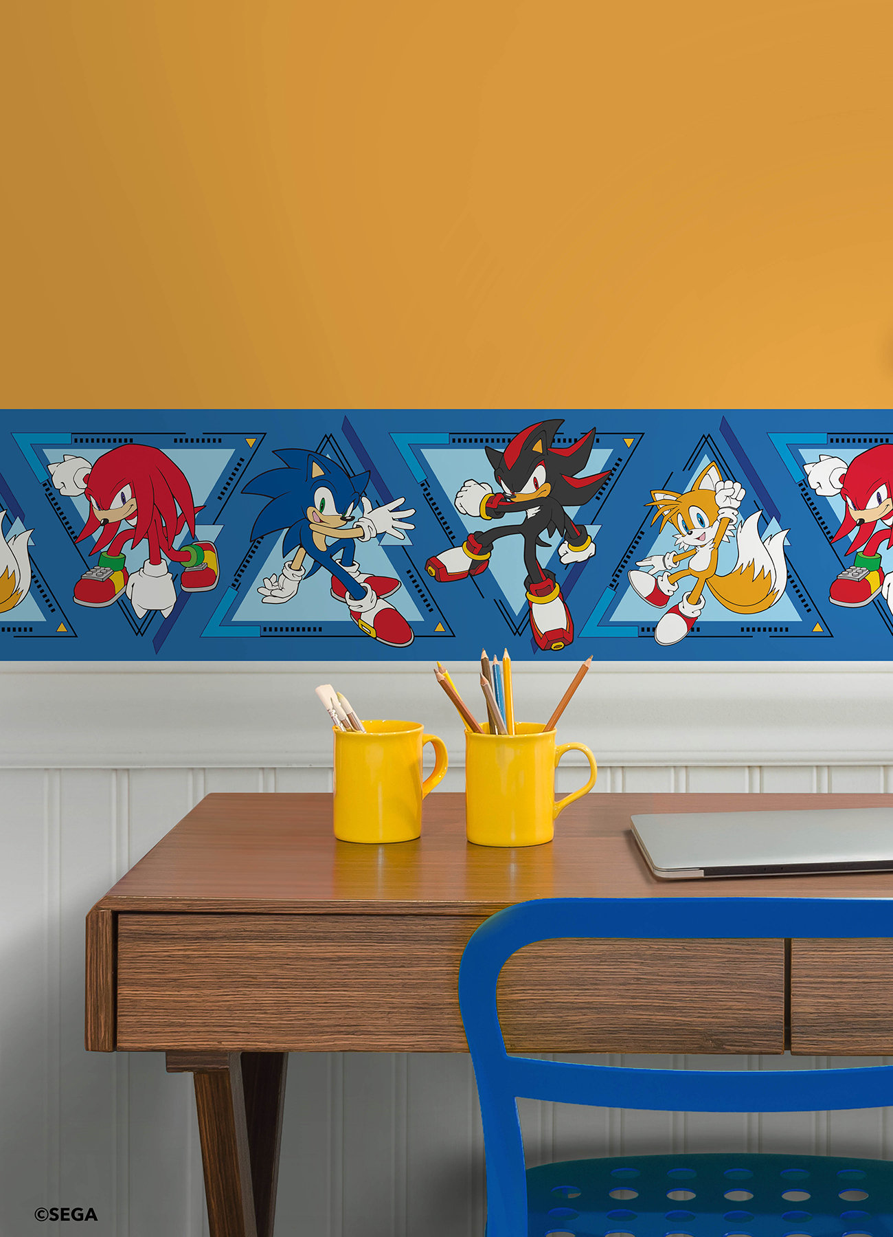 Room Mates Sonic The Hedgehog Team Sonic Border Decal - Wayfair Canada